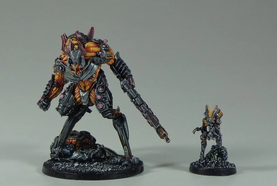 Infinity Wargame Miniature Painting Service — Paintedfigs Miniature ...