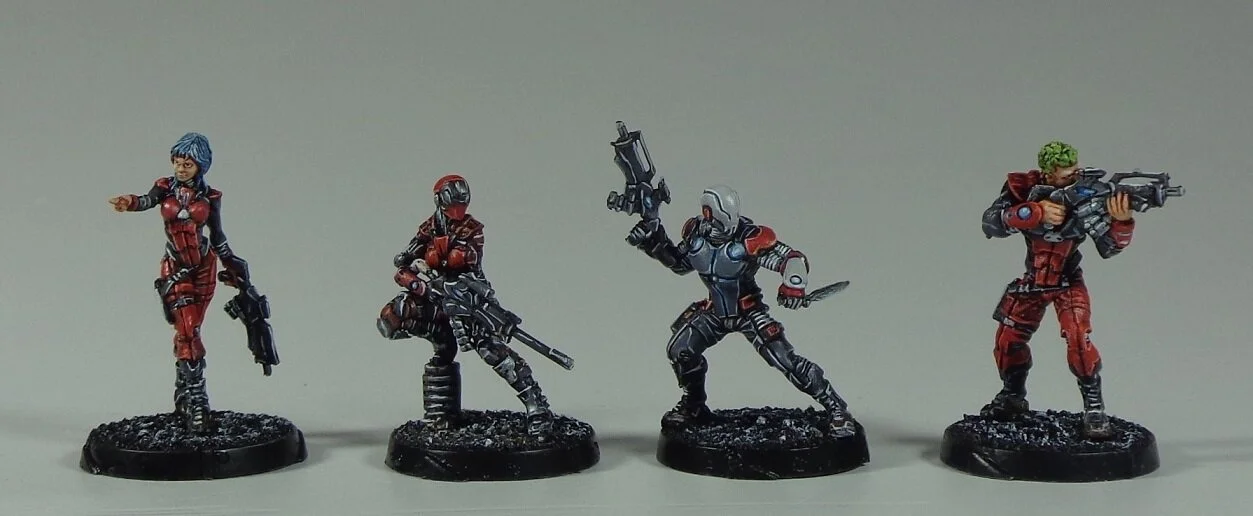 Infinity Wargame Miniature Painting Service — Paintedfigs Miniature ...