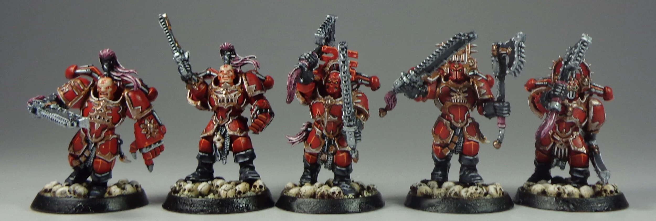 Chaos Space Marines: Painting World Eaters and How to Update Your ...