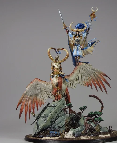 A Lumineth Realm Lords Miniature Painting Service Commission ...