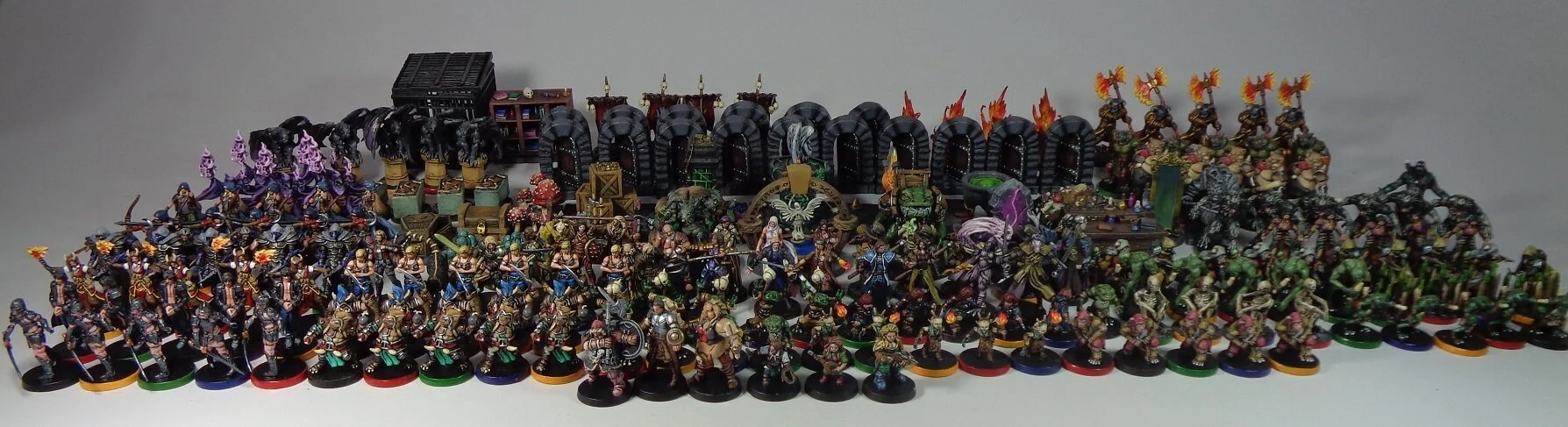 Kickstarter Board Game Miniatures : AltarQuest Painted to Standard ...