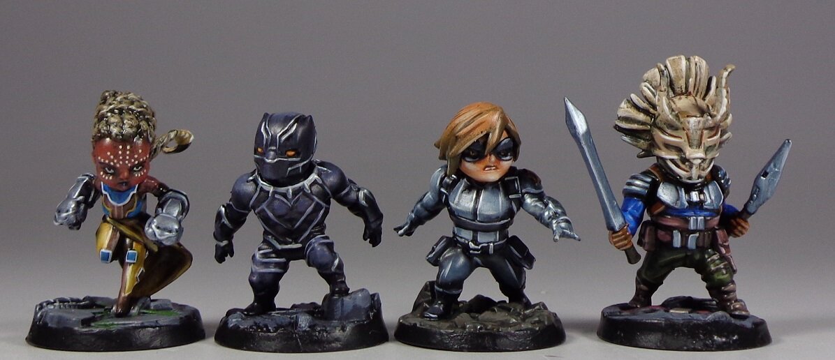 Marvel United Miniature Painting Service — Paintedfigs Miniature ...