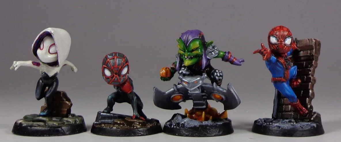 Marvel United Miniature Painting Service — Paintedfigs Miniature ...