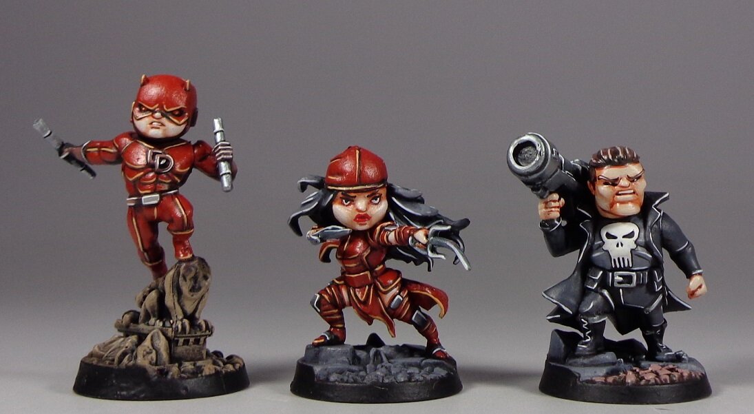 Marvel United Miniature Painting Service — Paintedfigs Miniature ...