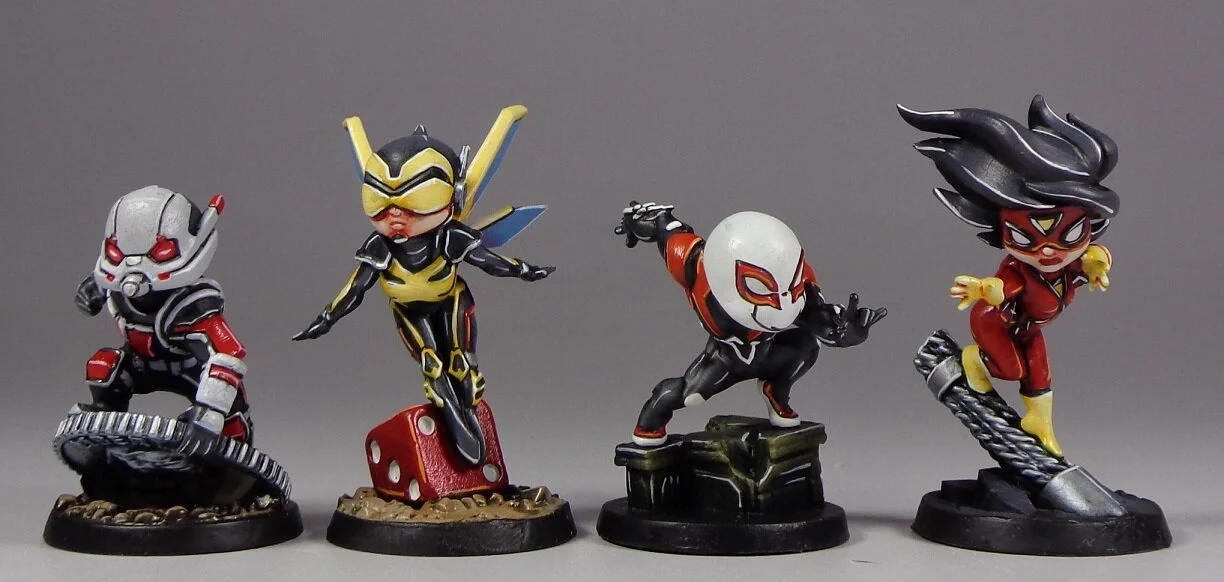 Marvel United Miniature Painting Service — Paintedfigs Miniature ...