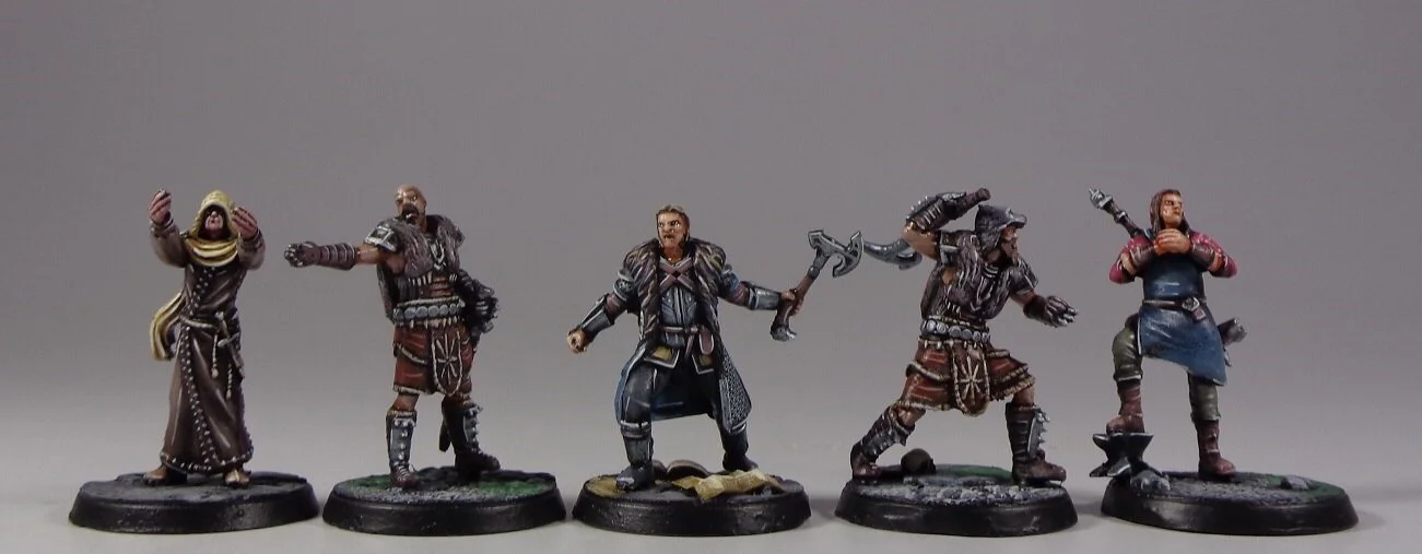 Painting Modiphius Elder Scrolls Miniatures — Paintedfigs Miniature ...