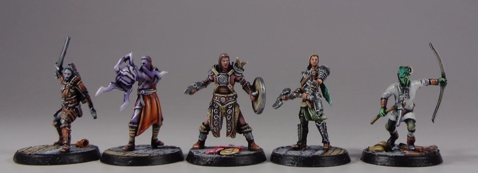 Painting Modiphius Elder Scrolls Miniatures — Paintedfigs Miniature ...