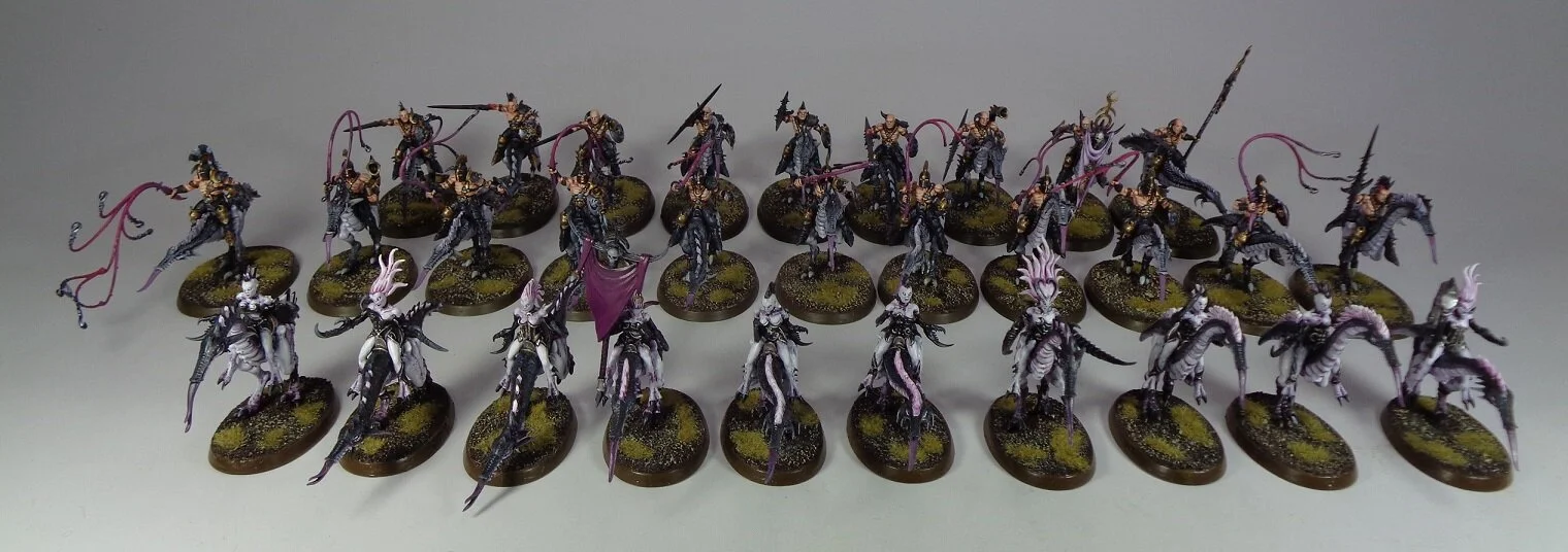 Hedonites of Slaanesh: This Miniature Painting Service Commission was ...
