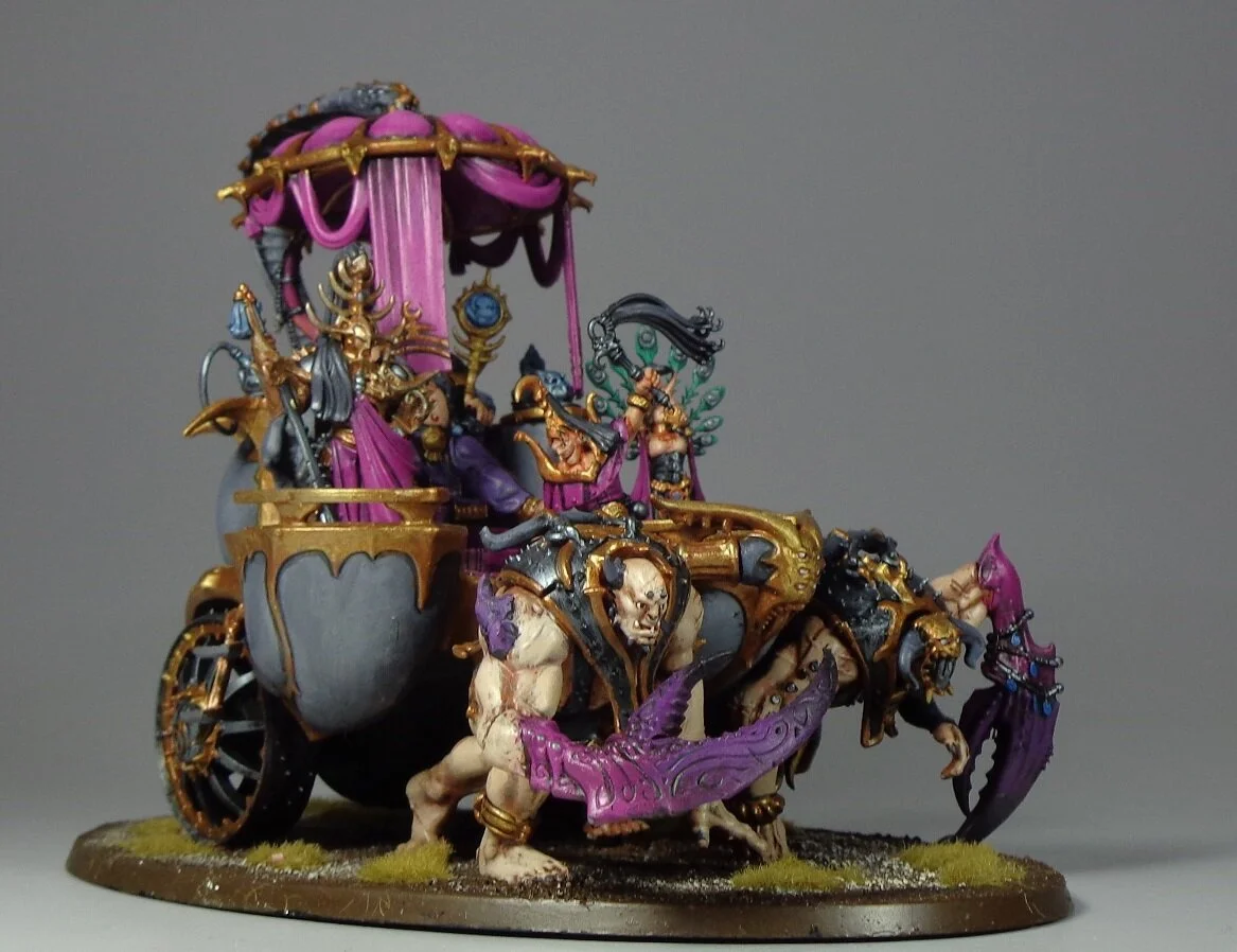 Hedonites of Slaanesh: This Miniature Painting Service Commission was ...