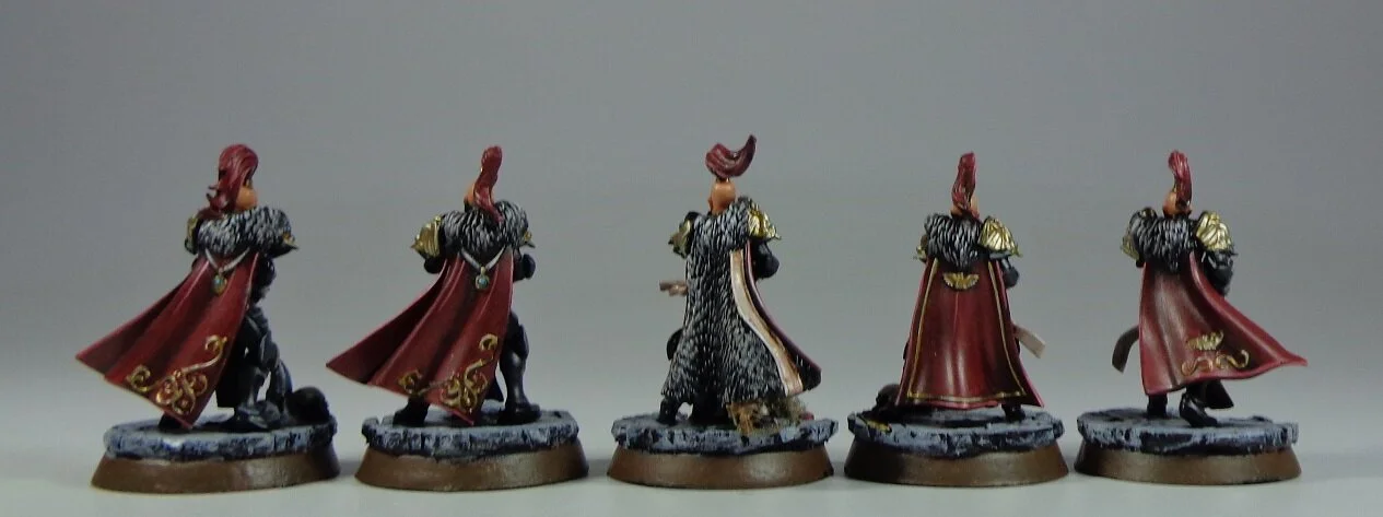 Black Adeptus Custodes - 40k Miniature Painting Service — Paintedfigs ...