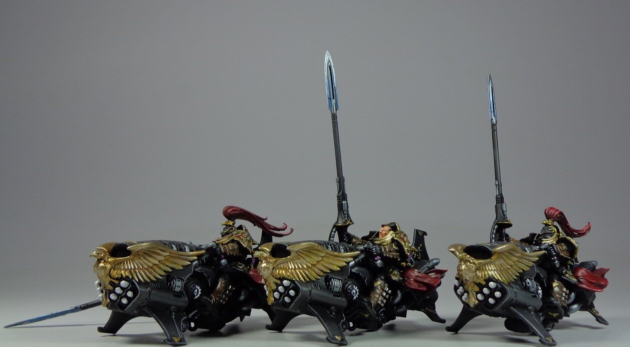 Black Adeptus Custodes - 40k Miniature Painting Service — Paintedfigs ...