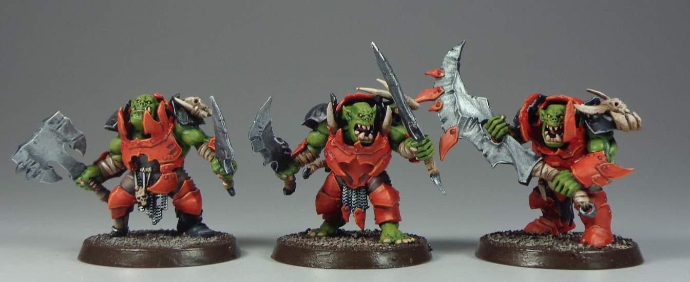 Orange Orruks for Age of Sigmar — Paintedfigs Miniature Painting Service
