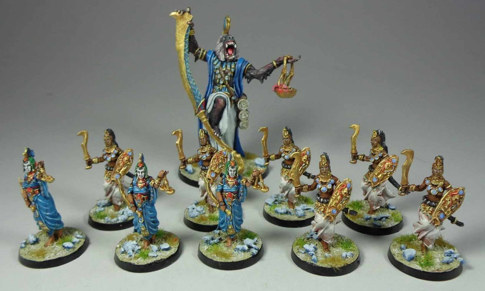 Painting CMON’s Ankh Board Game — Paintedfigs Miniature Painting Service