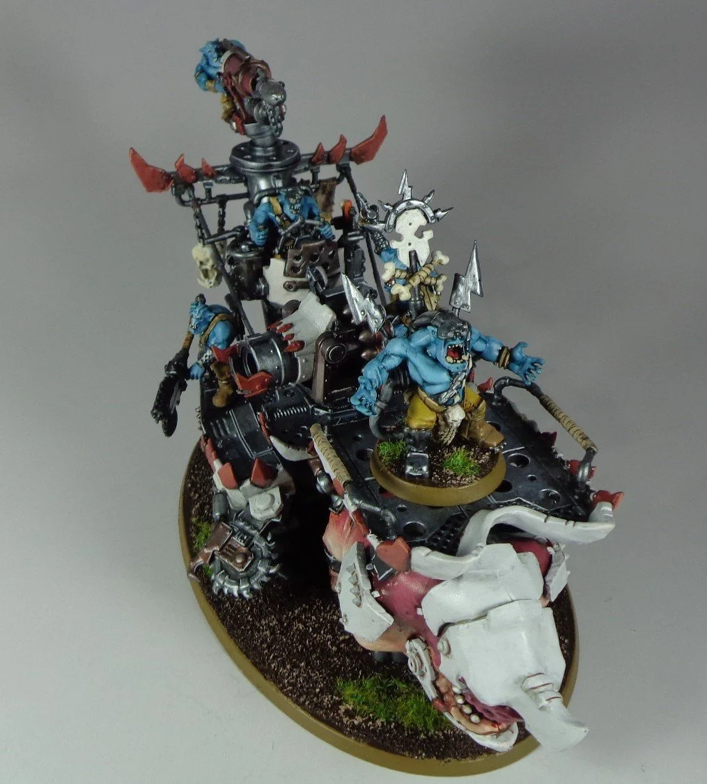 Blue Space Orks! Painting Heresy… — Paintedfigs Miniature Painting Service
