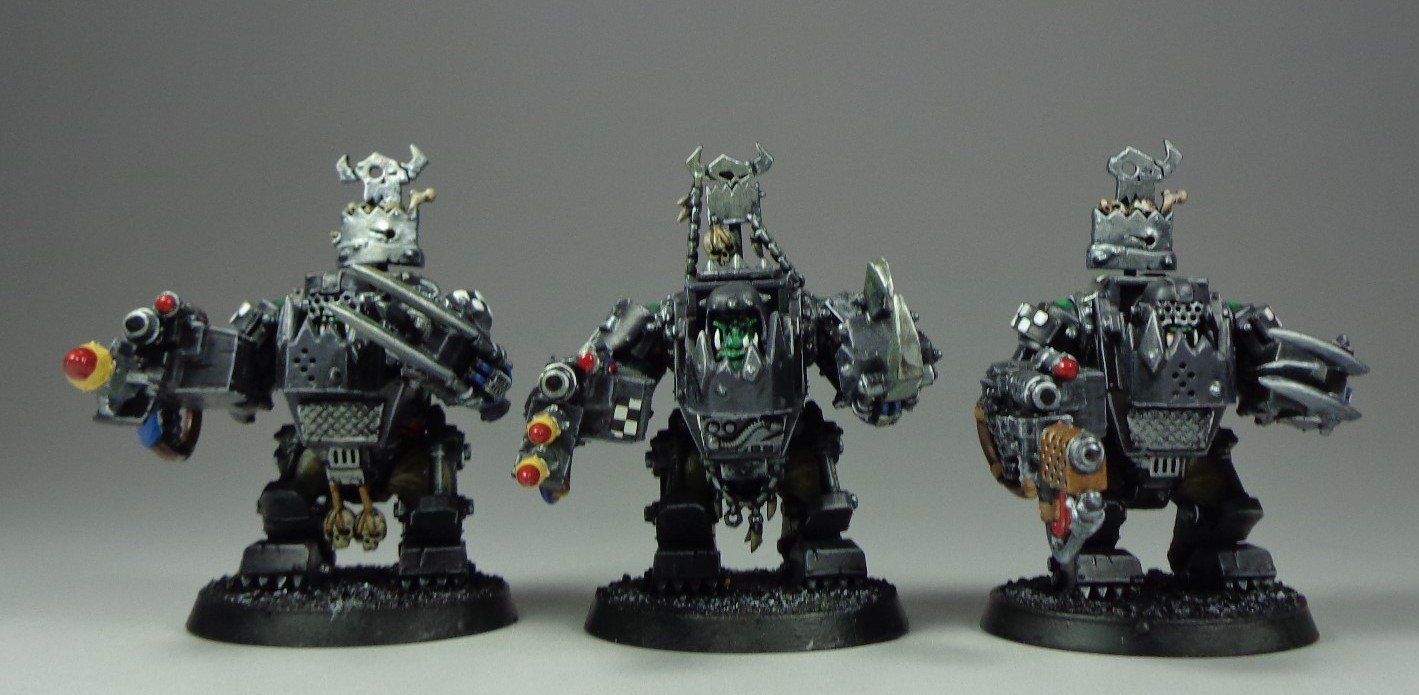 Painting Goff Space Orks at Showcase — Paintedfigs Miniature Painting ...