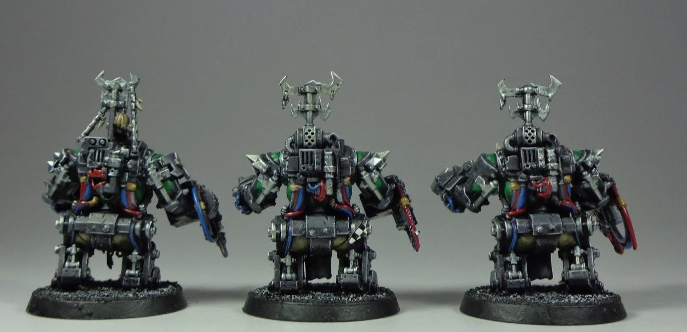 Painting Goff Space Orks at Showcase — Paintedfigs Miniature Painting ...