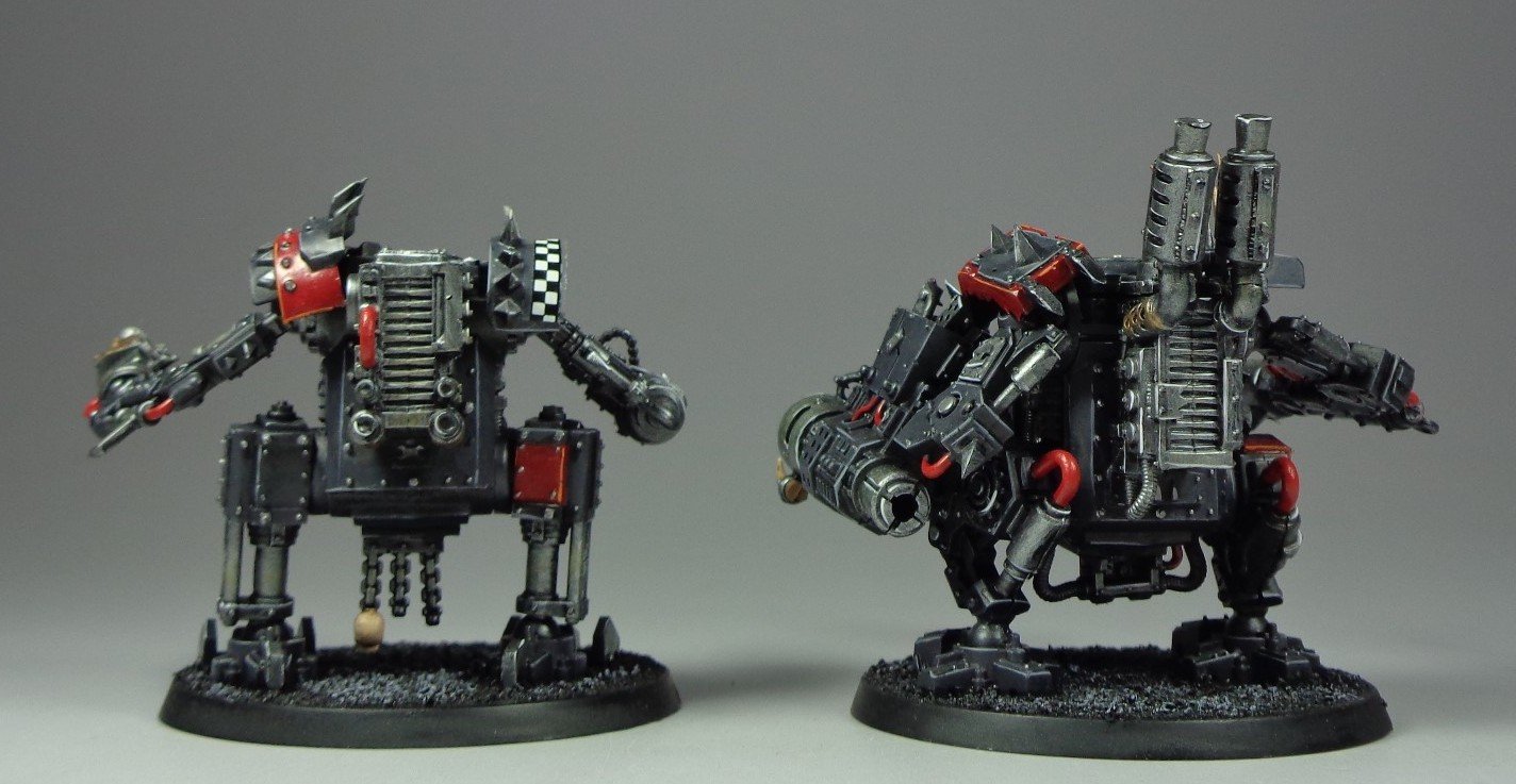 Painting Goff Space Orks at Showcase — Paintedfigs Miniature Painting ...