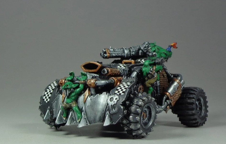 Painting Goff Space Orks at Showcase — Paintedfigs Miniature Painting ...