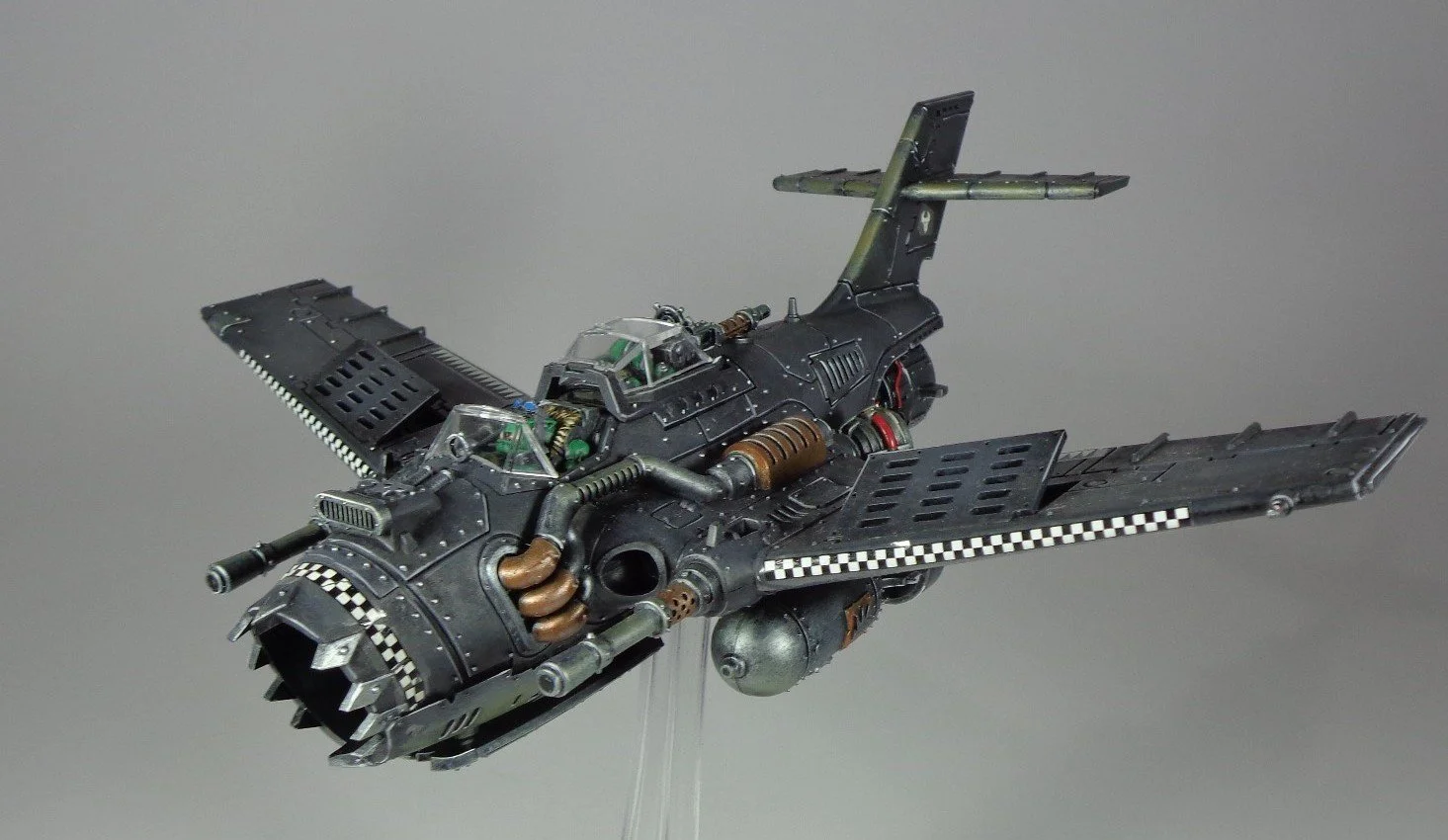 Painting Goff Space Orks at Showcase — Paintedfigs Miniature Painting ...