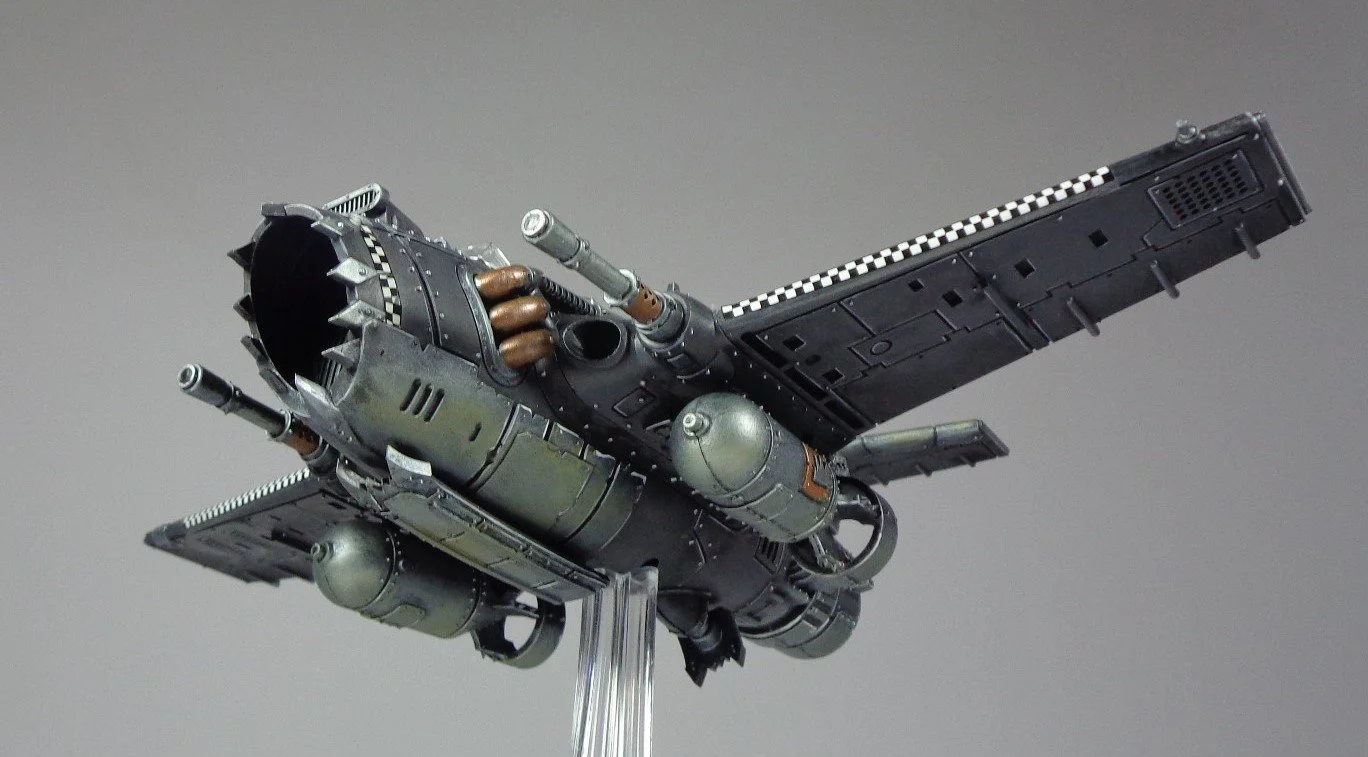 Painting Goff Space Orks at Showcase — Paintedfigs Miniature Painting ...