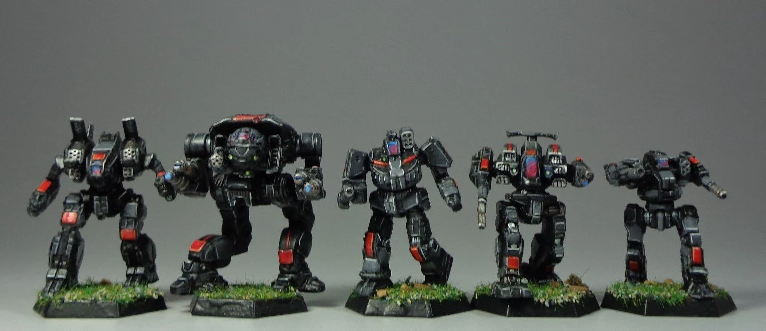 We Painted Too Much Battletech! — Paintedfigs Miniature Painting Service