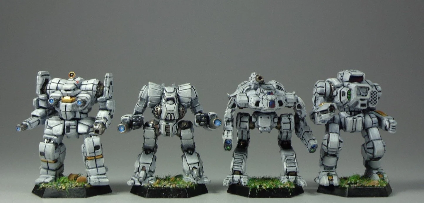 We Painted Too Much Battletech! — Paintedfigs Miniature Painting Service