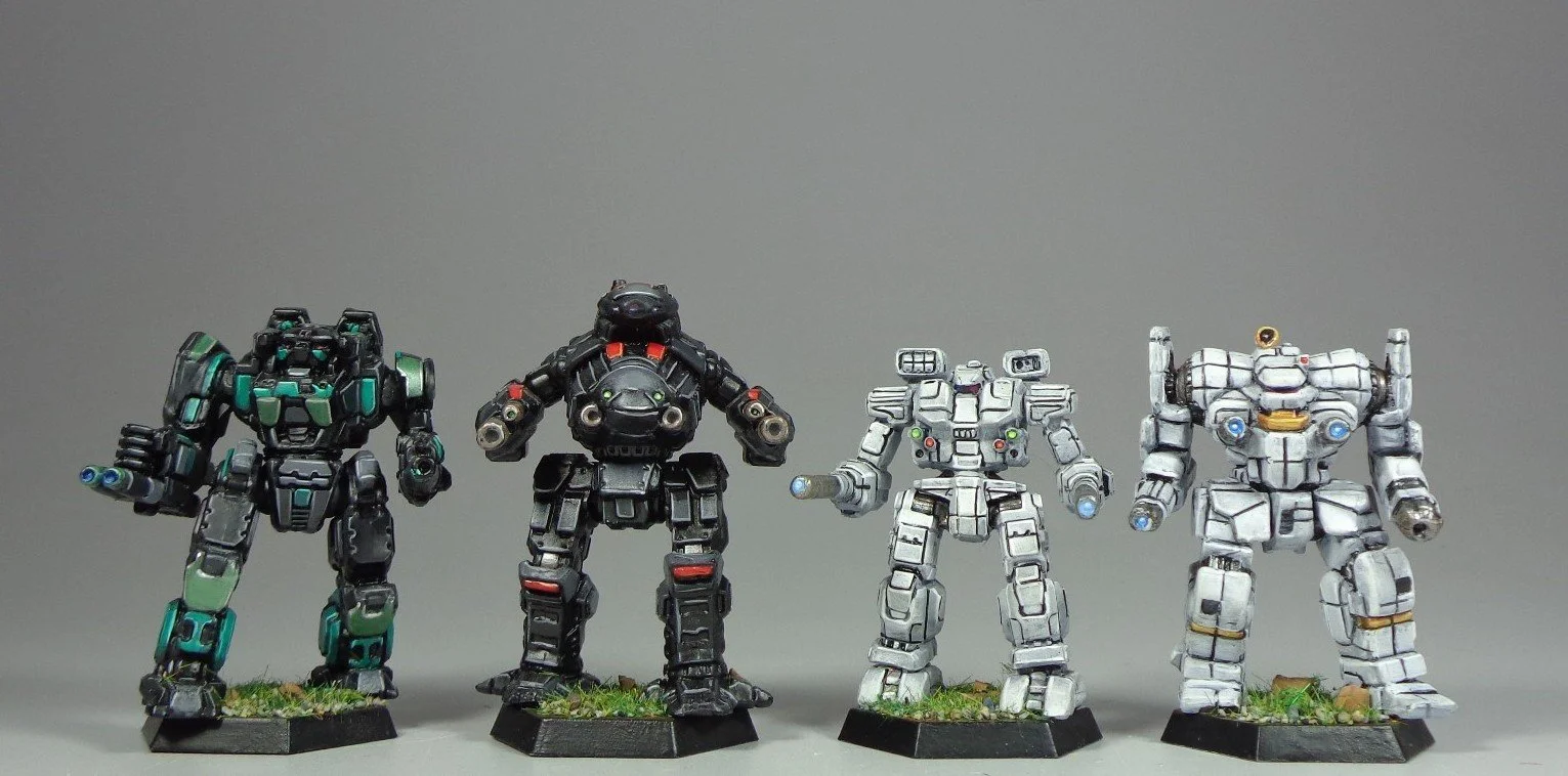 We Painted Too Much Battletech! — Paintedfigs Miniature Painting Service