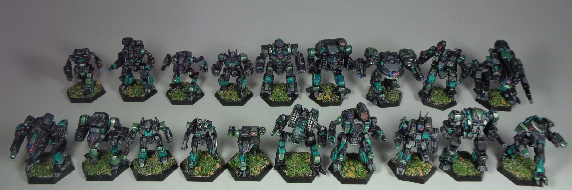 Painting Some Battletech — Paintedfigs Miniature Painting Service