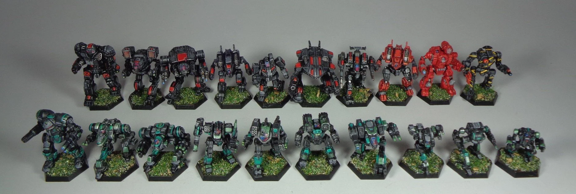 We Painted Too Much Battletech! — Paintedfigs Miniature Painting Service