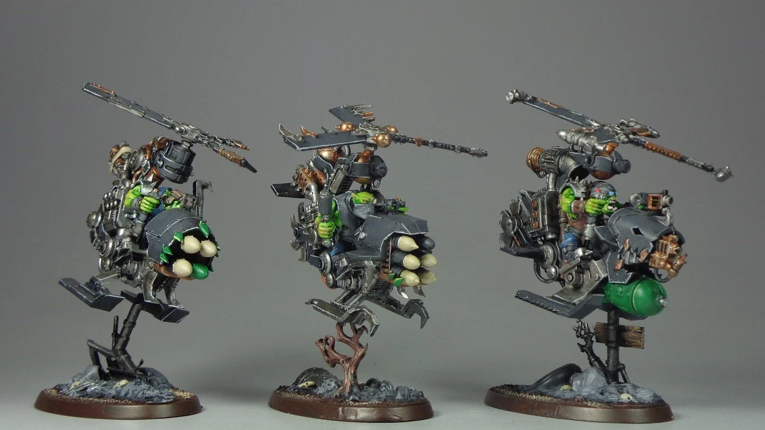Painting some Bright Green Warhammer 40k Space Orks — Paintedfigs ...