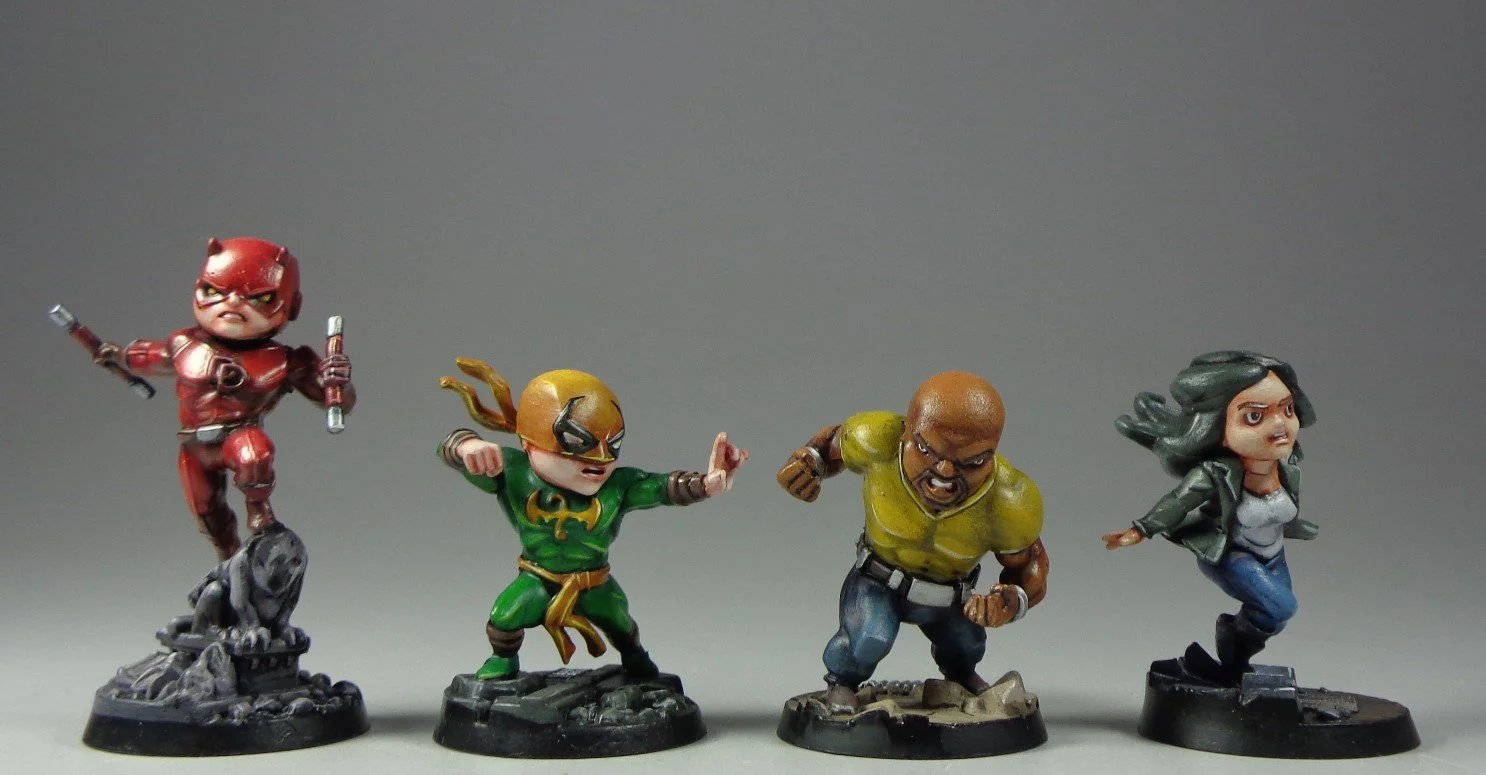 Marvel and X-Men United Miniature Painting Service — Paintedfigs ...