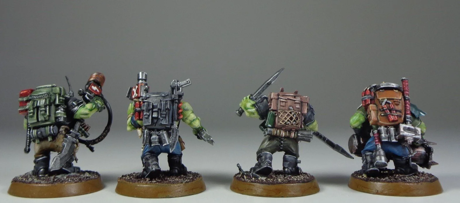 Painting Kill Team Octarius: Death Korps of Krieg versus Space Ork ...