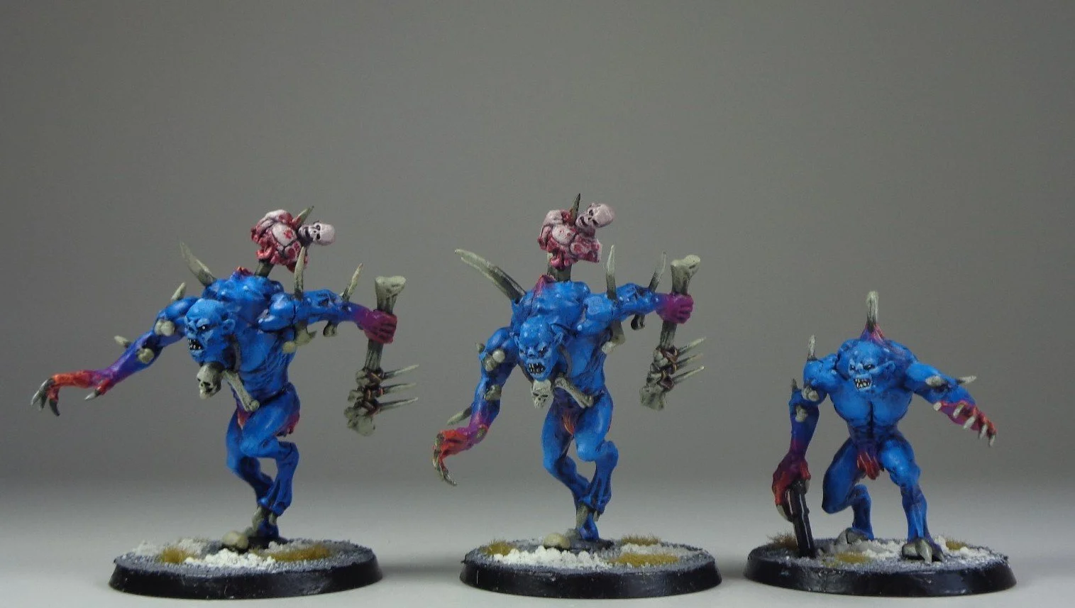 Blue Flesh-Eater Courts at Standard Quality — Paintedfigs Miniature ...