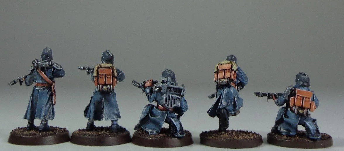 Painting Forge World Resin Death Korps of Krieg — Paintedfigs Miniature ...