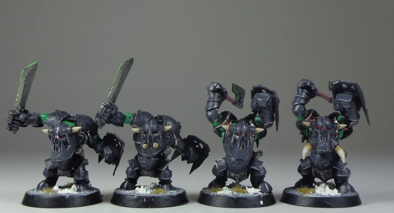 Some Age of Sigmar Orruks — Paintedfigs Miniature Painting Service