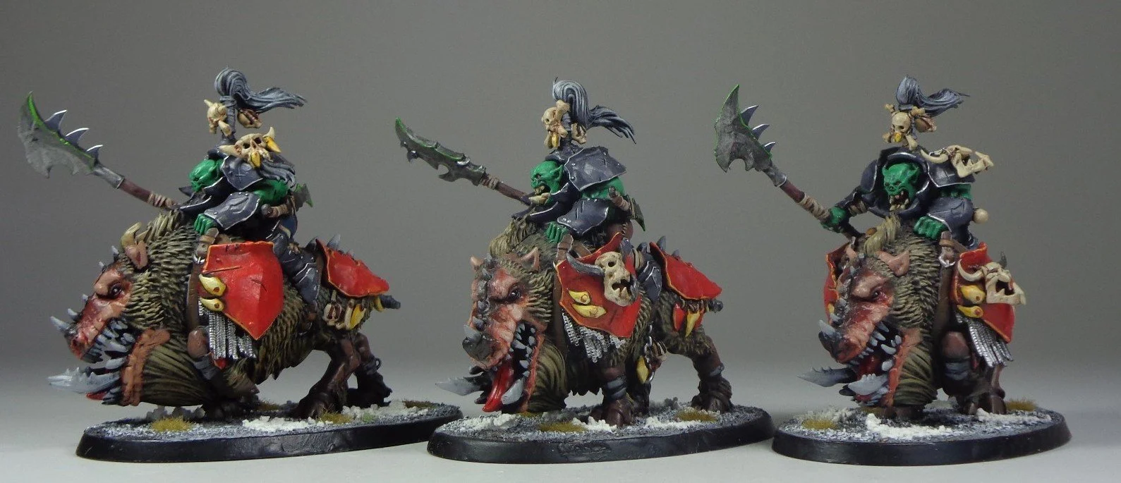 Some Age of Sigmar Orruks — Paintedfigs Miniature Painting Service