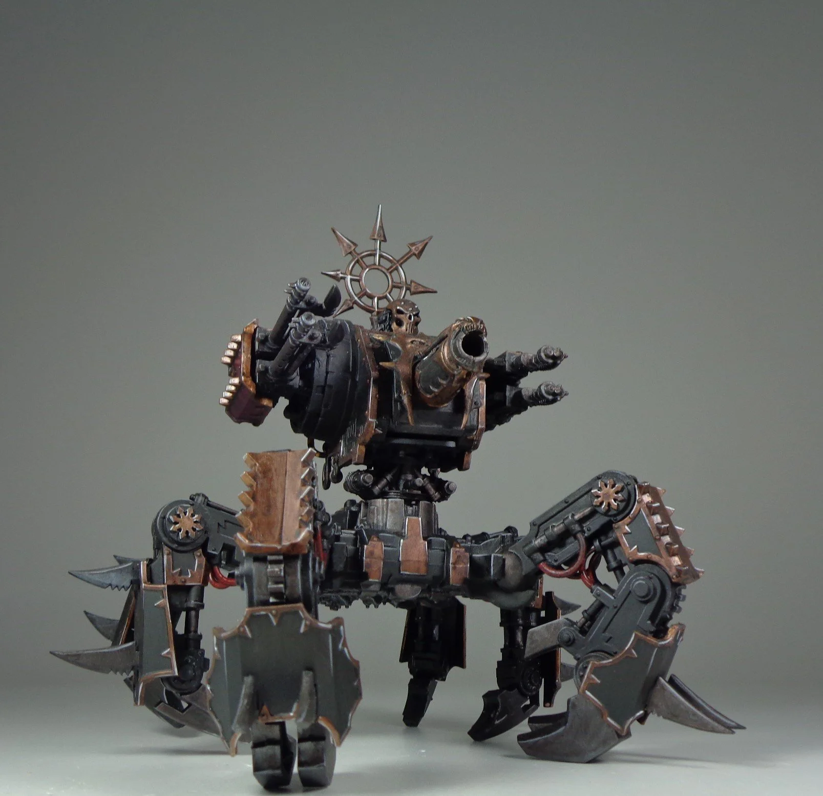 We painted a Lord of Skulls as a Black Legion Defector — Paintedfigs ...