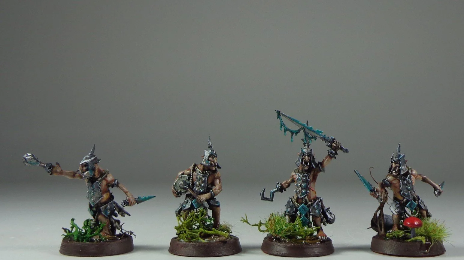 A Kruleboyz Army with Marshy Basing — Paintedfigs Miniature Painting ...
