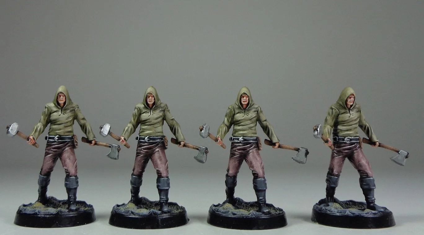 Painting the Kickstarter Board Game Oathsworn — Paintedfigs Miniature ...