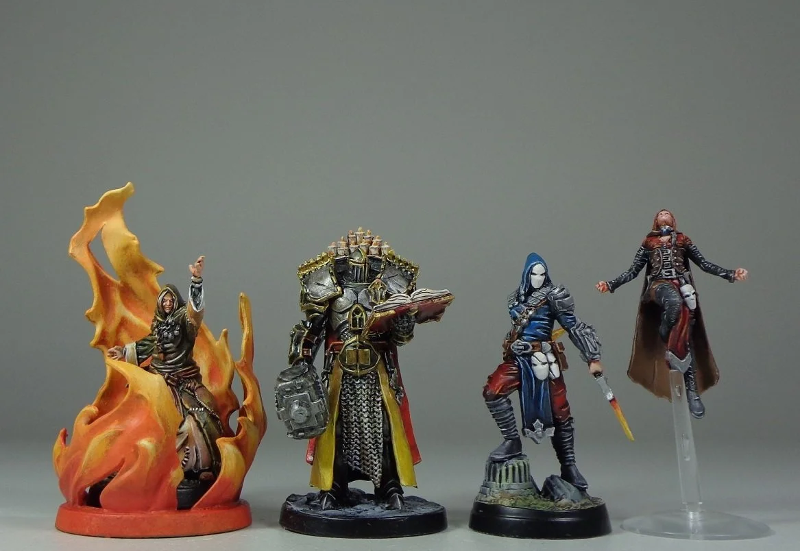 Painting the Kickstarter Board Game Oathsworn — Paintedfigs Miniature ...