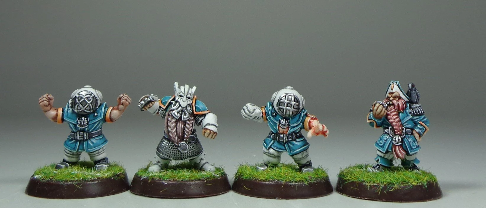 Painting Some Punga Blood Bowl Miniatures — Paintedfigs Miniature ...
