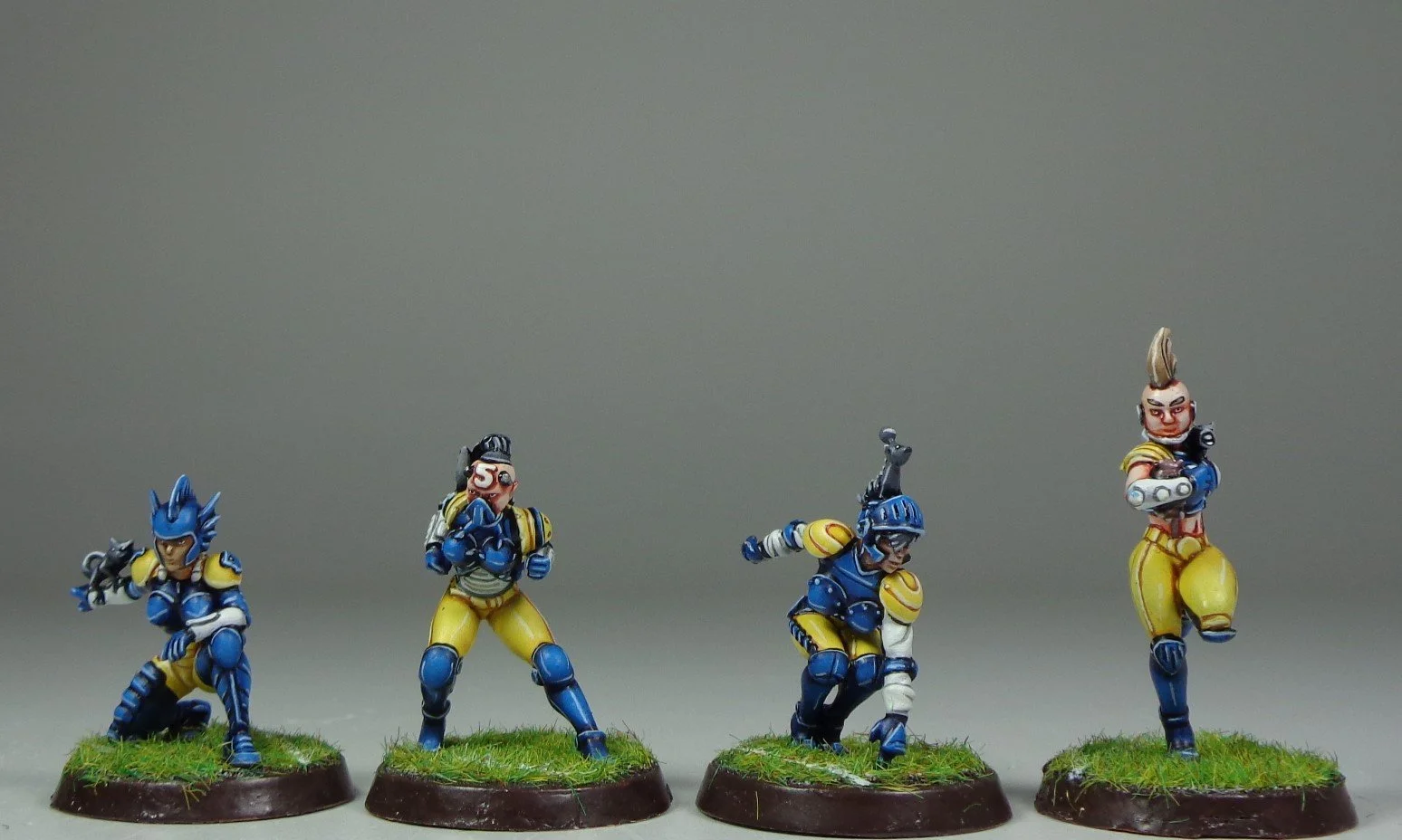 Painting Some Punga Blood Bowl Miniatures — Paintedfigs Miniature ...