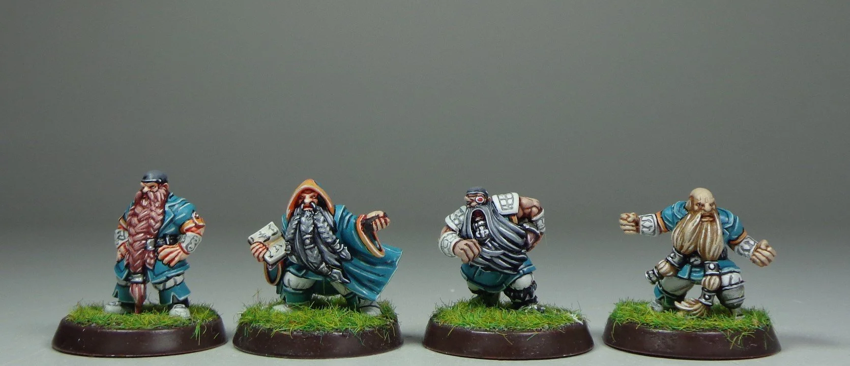 Painting Some Punga Blood Bowl Miniatures — Paintedfigs Miniature ...