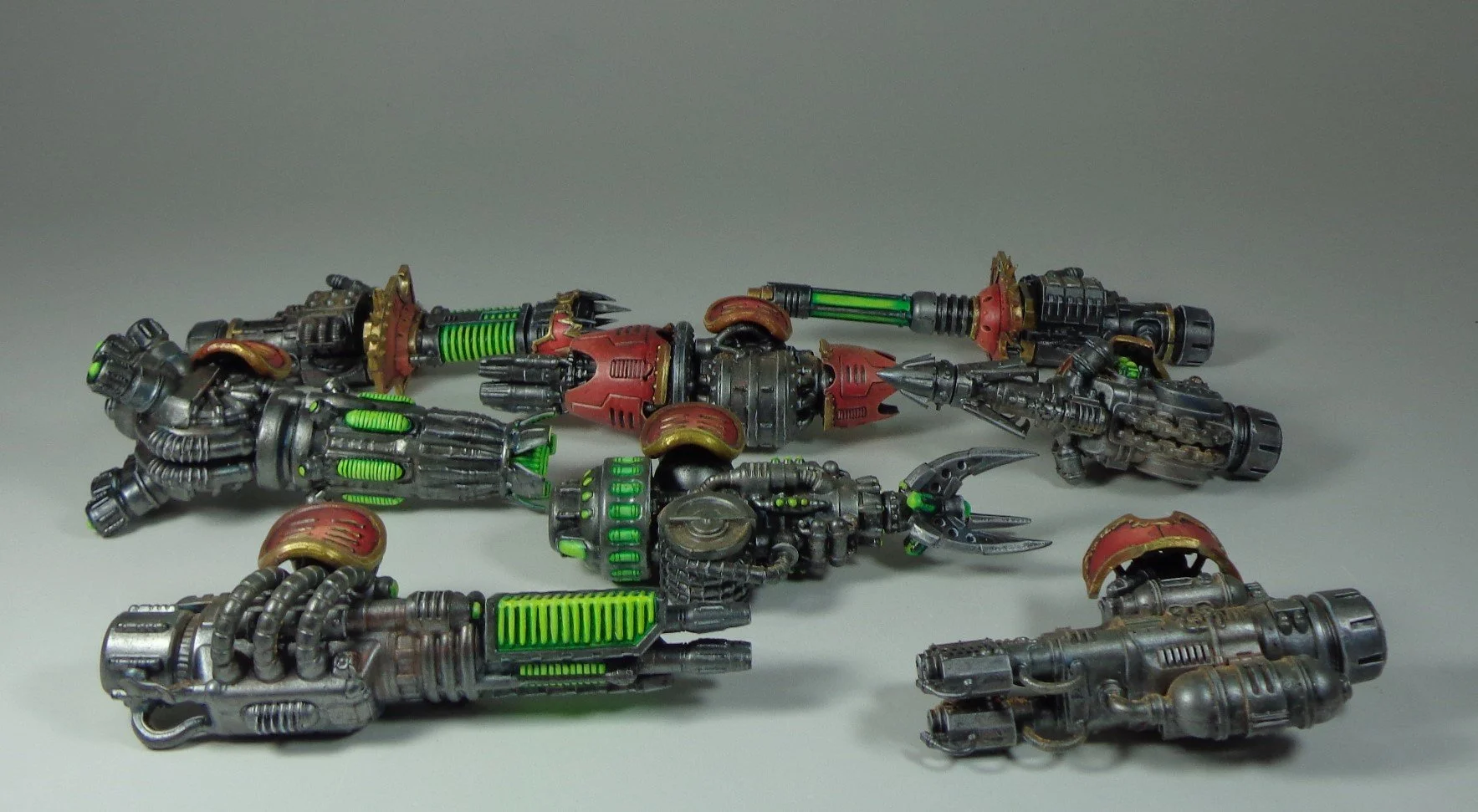 Painting Converted 40k Chaos Knights — Paintedfigs Miniature Painting ...