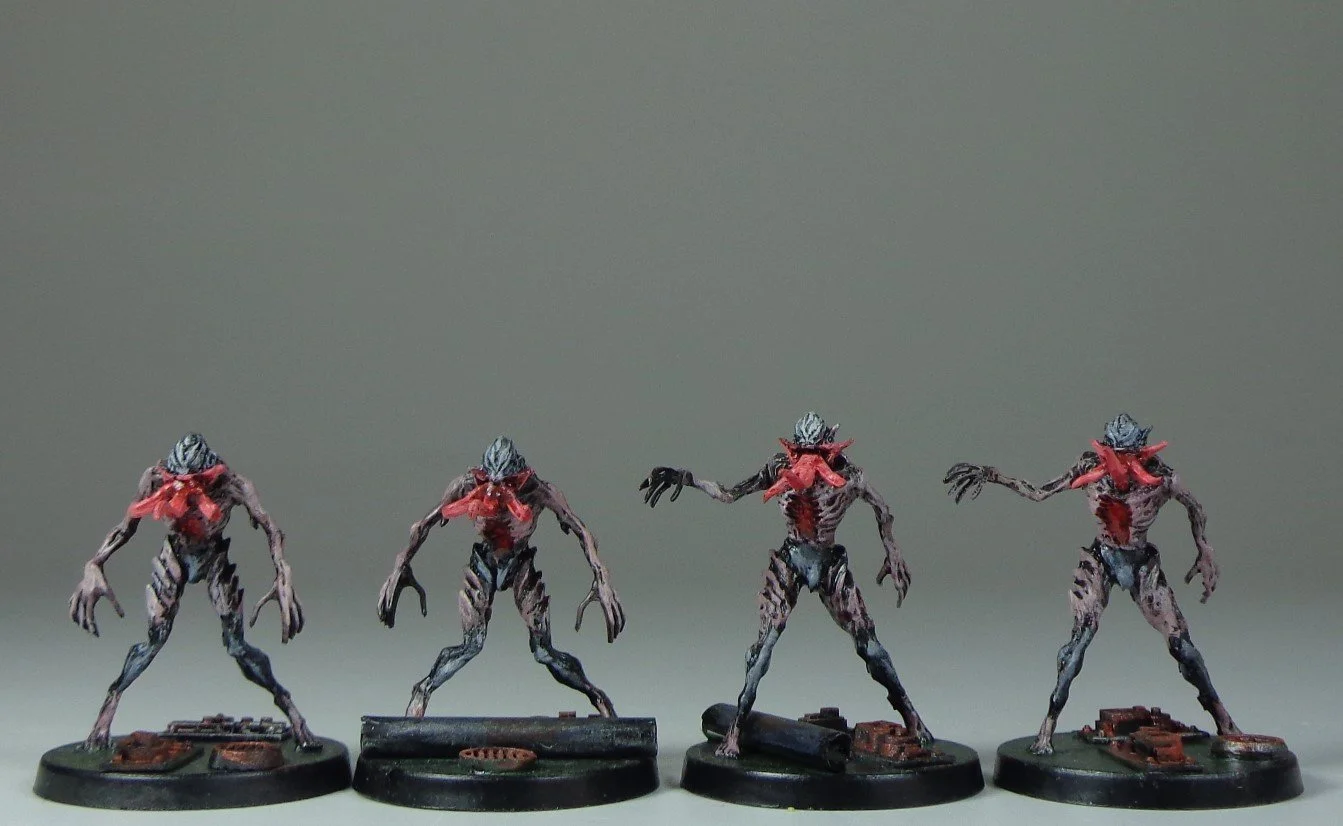 Painting the Deep Madness Board Game — Paintedfigs Miniature Painting ...