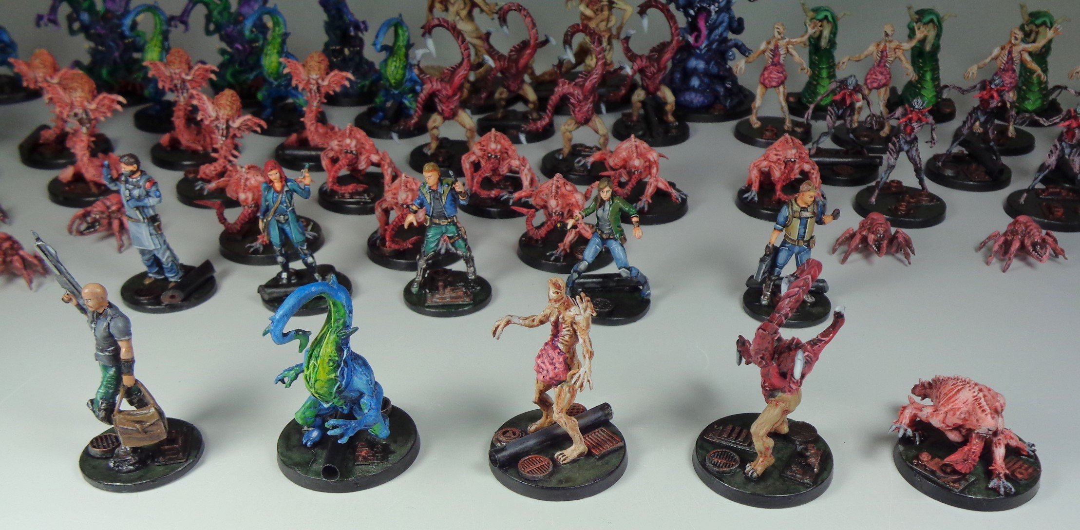 Painting the Deep Madness Board Game — Paintedfigs Miniature Painting ...