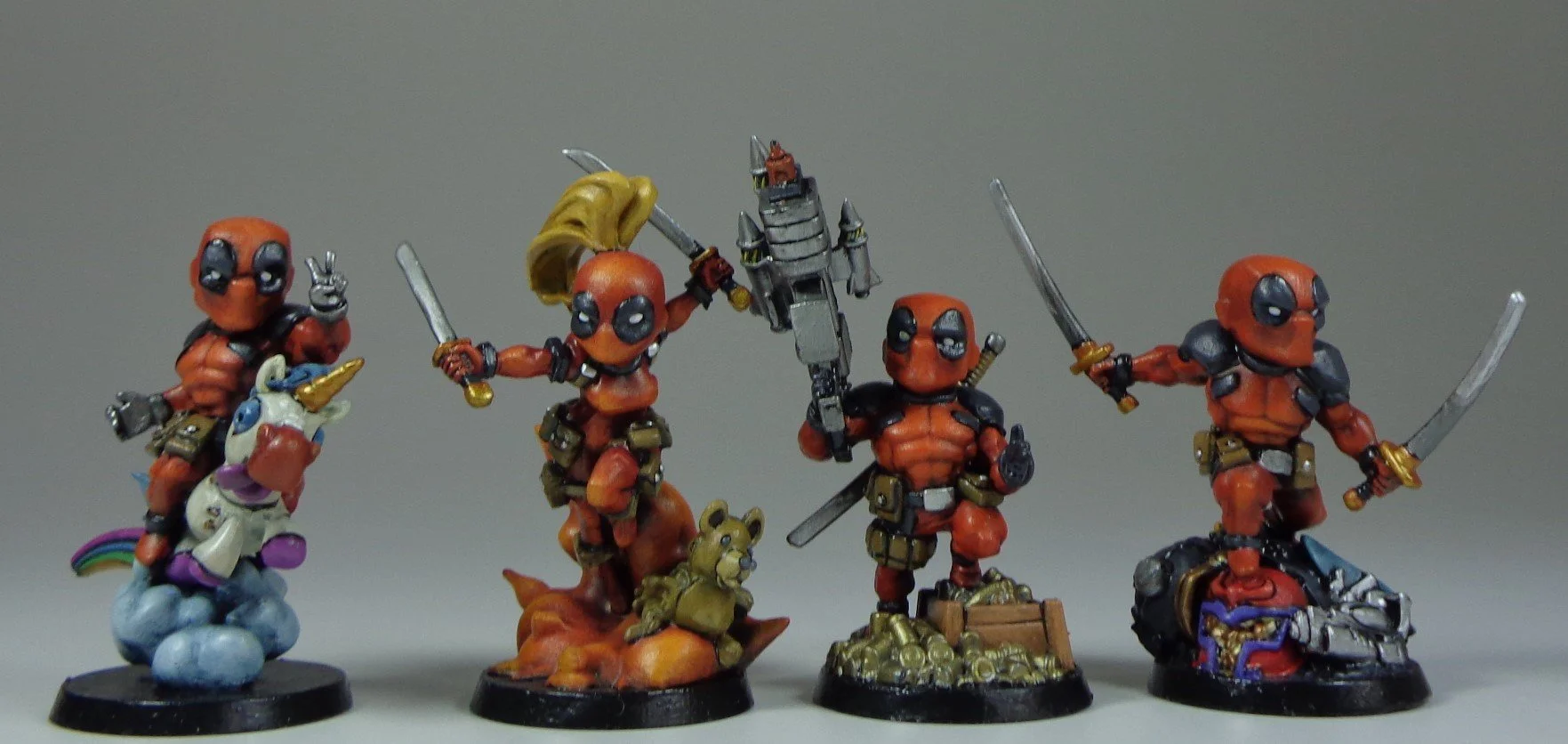 Some Standard Quality X-Men and Marvel United — Paintedfigs Miniature ...
