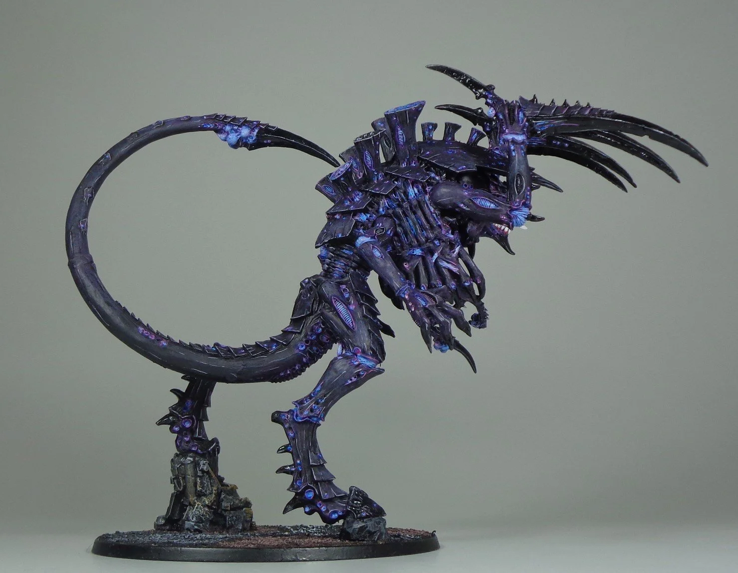 Some "Darkest Dungeon" style Tyranids for 40k — Paintedfigs Miniature ...