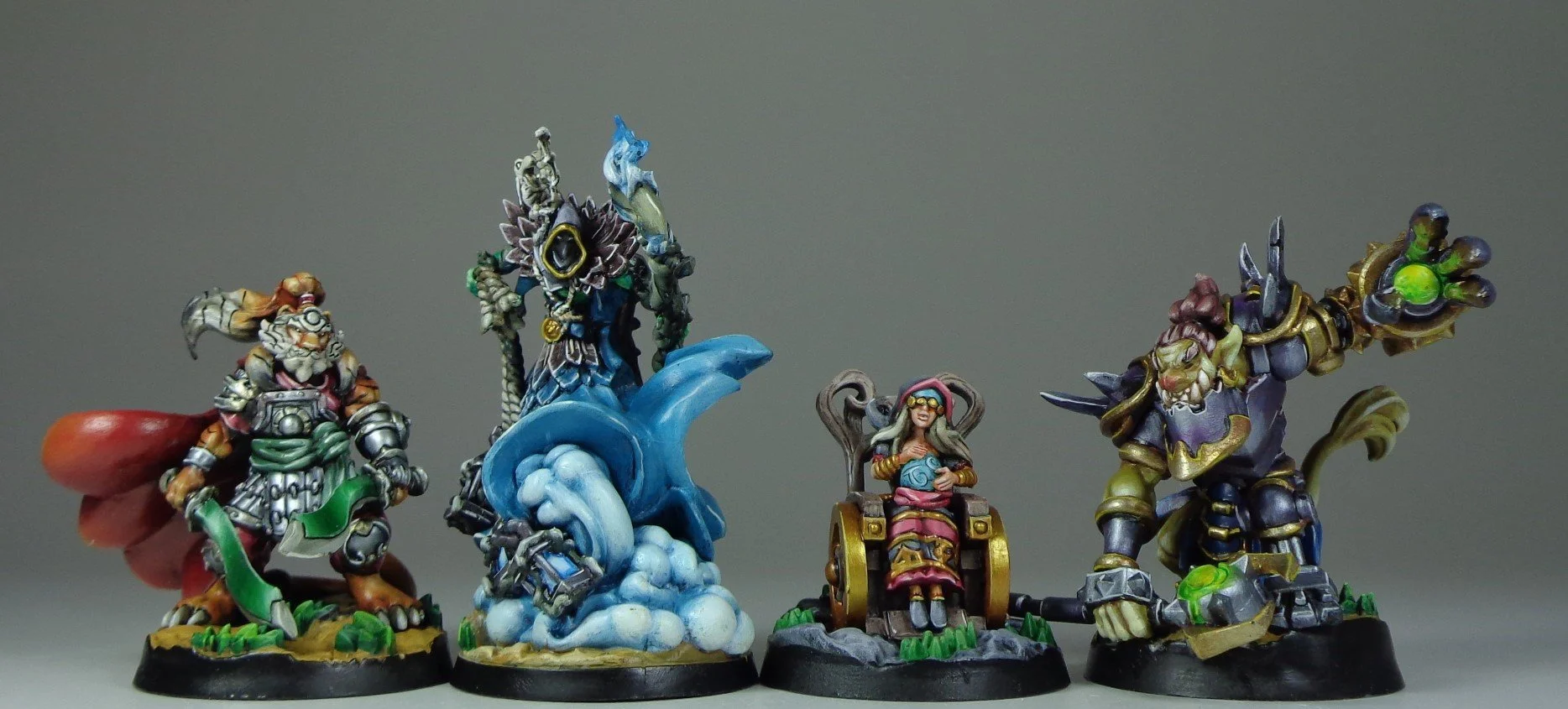 Painting Super Fantasy Brawl — Paintedfigs Miniature Painting Service