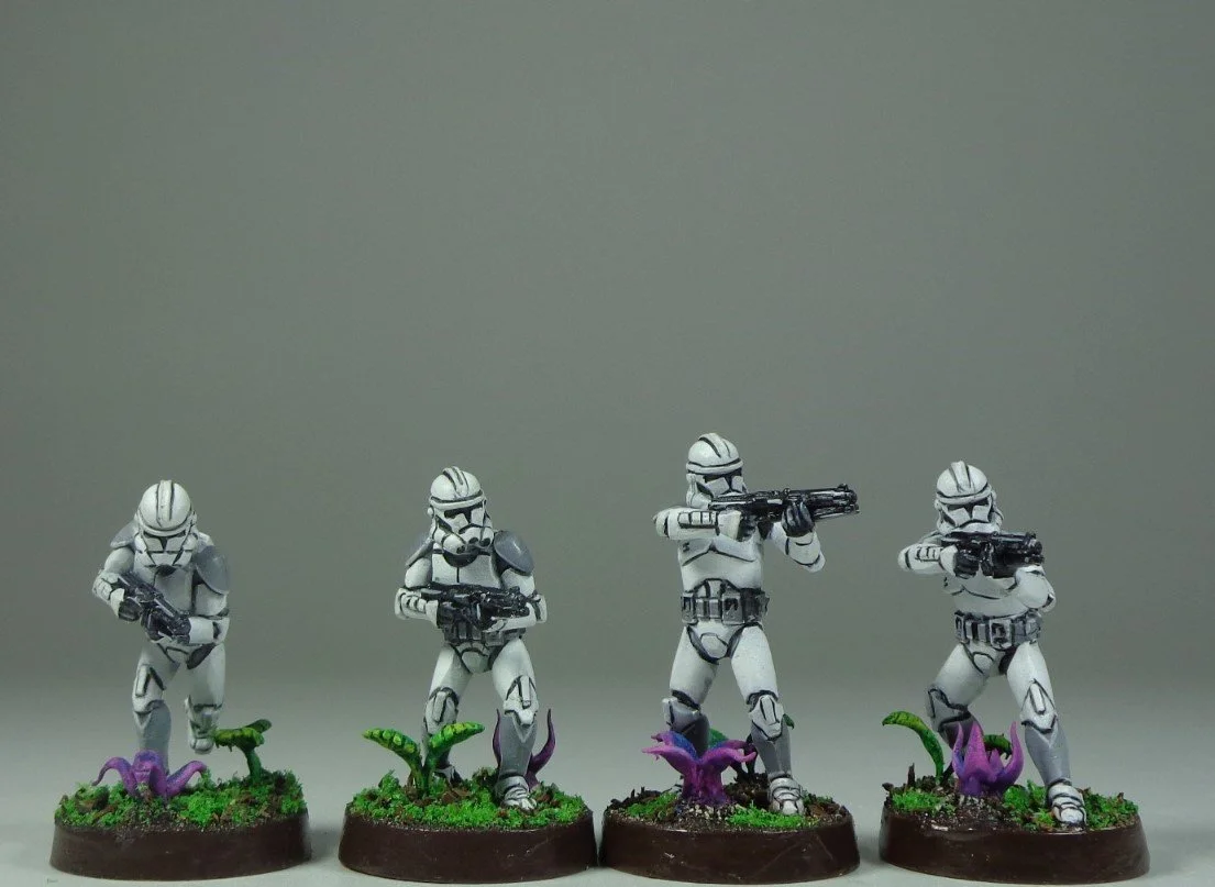 Alien Jungle Basing with 3D Printed Plants — Paintedfigs Miniature ...
